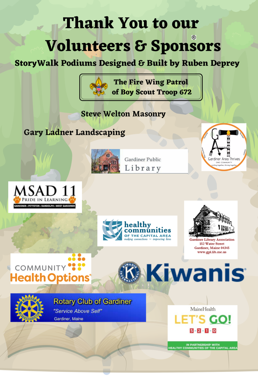 StoryWalks - Gardiner Public Library