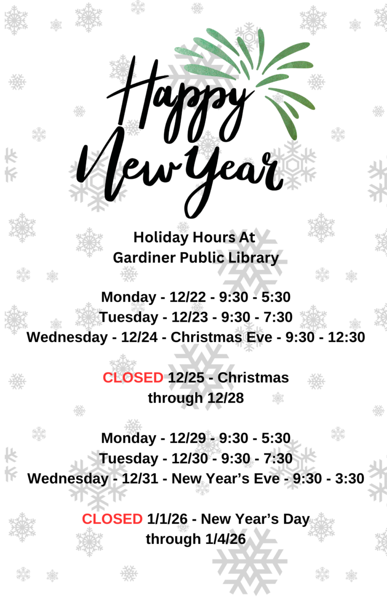 Home | Gardiner Public Library, Gardiner, Maine